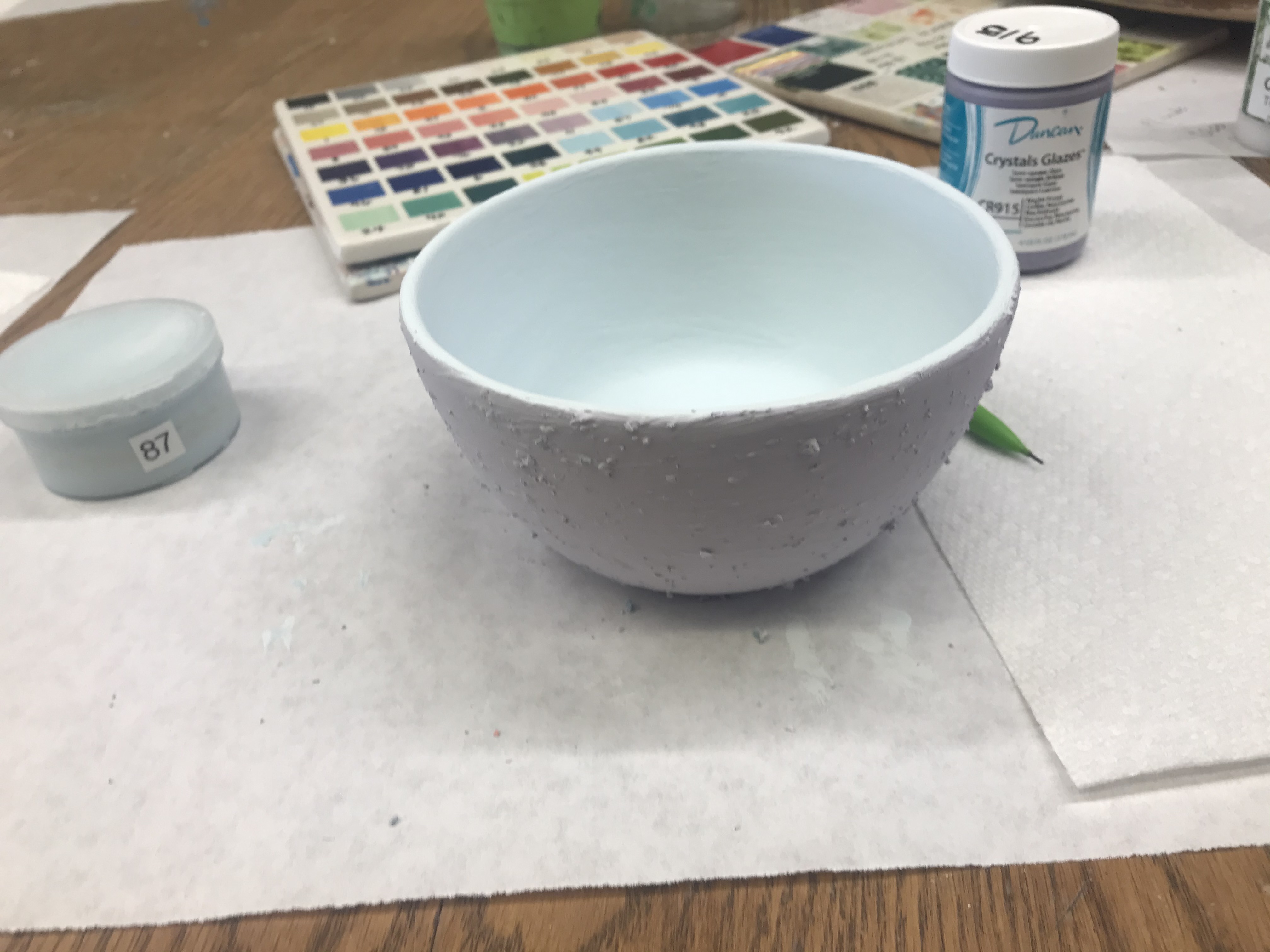 Bowl-Painting Pleases at Pickled Palette – Art Hub Siouxland